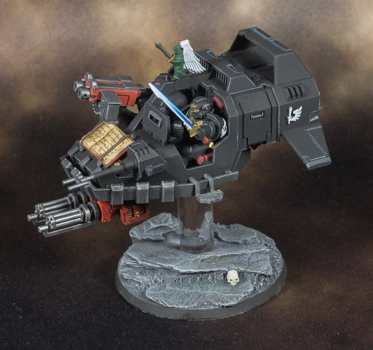 Hobby Progress: Ravenwing Talonmaster – Dr. Schemes Miniatures
